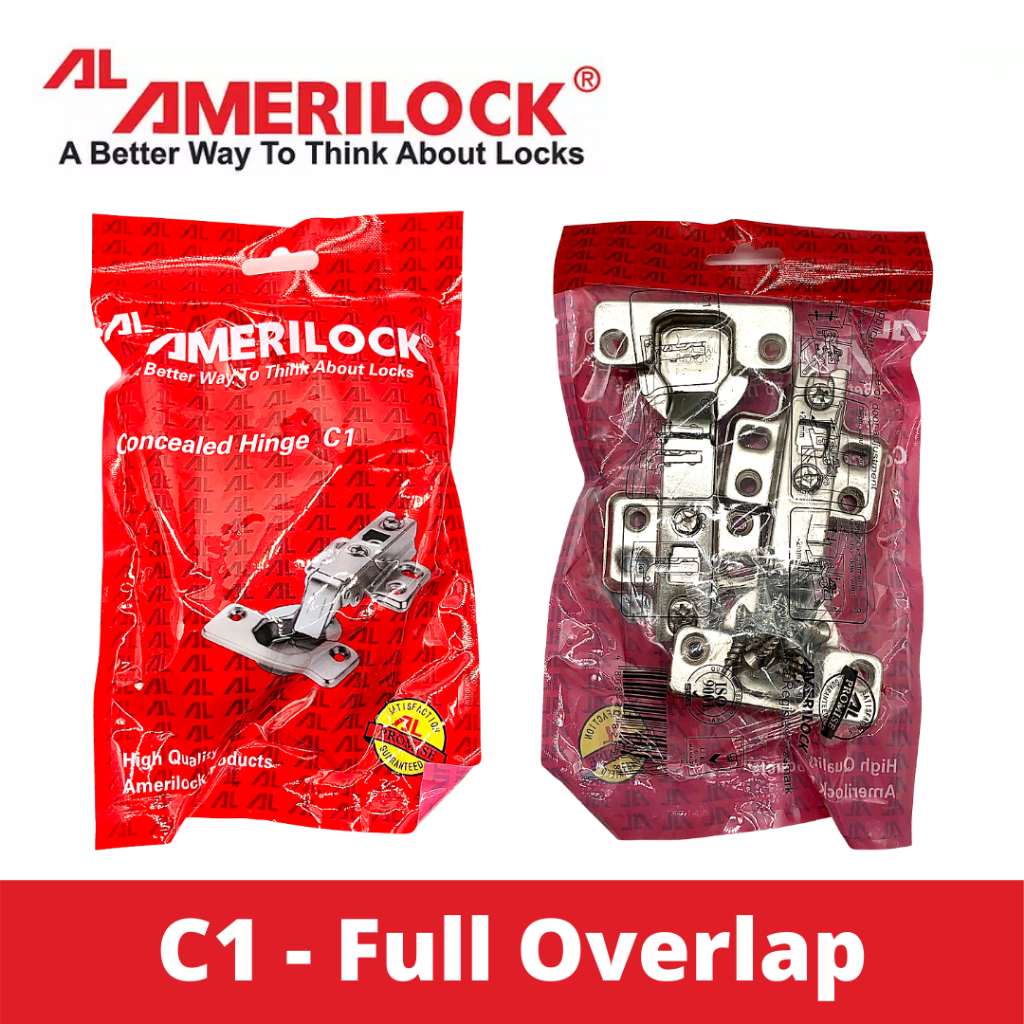 （per pair）Concealed Hinges Amerilock C1 C2 C3 A1 A2 A3 | Shopee Philippines