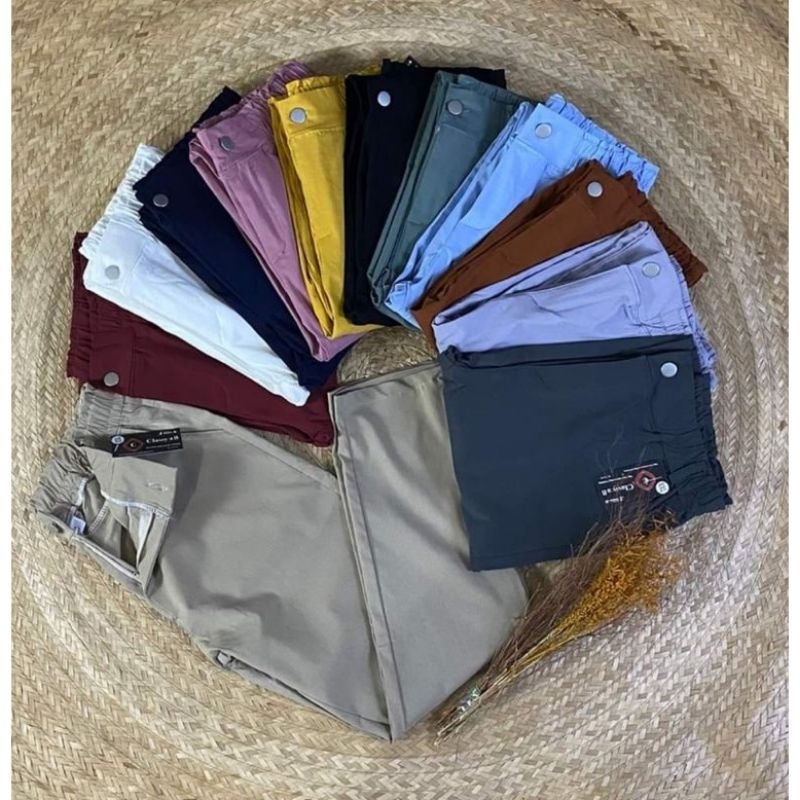 Plain Korean Candy Pants for women, for Office Wear. | Shopee Philippines