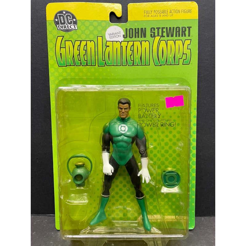 DC Direct Green Lantern Figures, John Stewart, Tomar Re, Spectre Hal ...