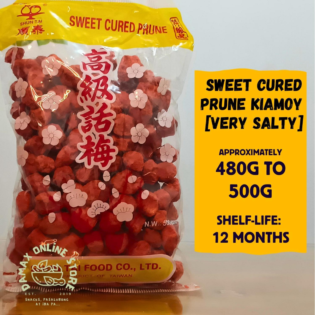 VERY SALTY SWEET CURED PRUNE (KIAMOY) IN 500G PACK | Shopee Philippines