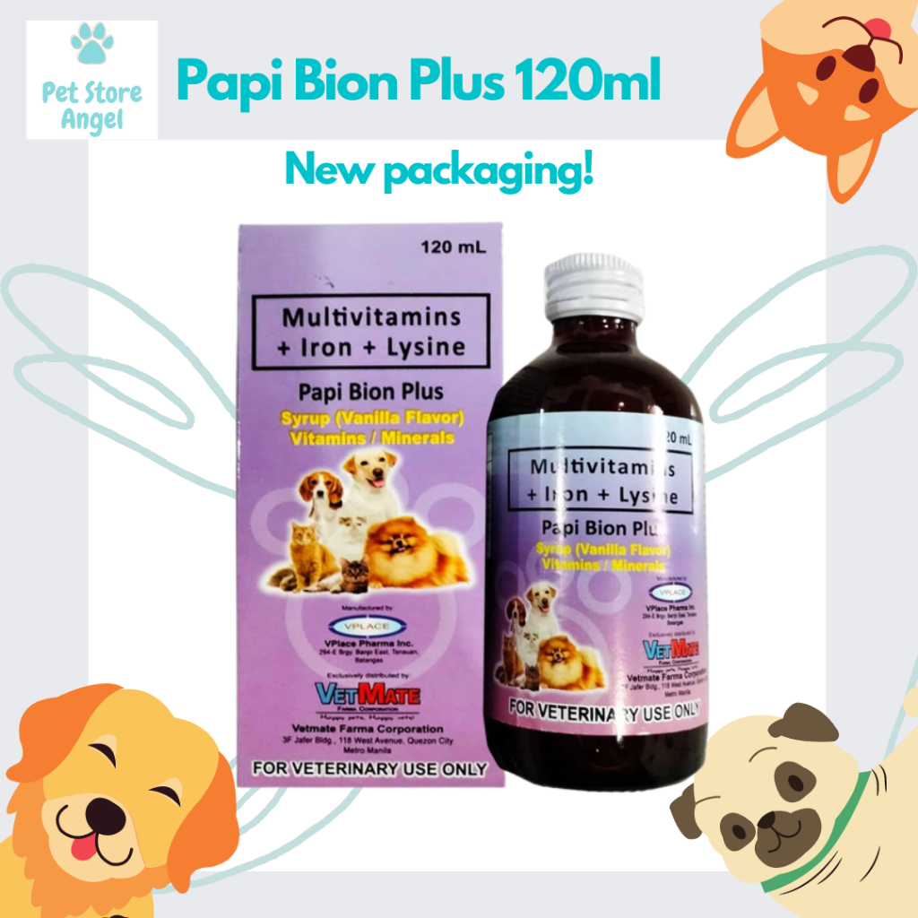 Papi BION Iron Plus B Complex Multivitamins Syrup 120ml Pampagana ...