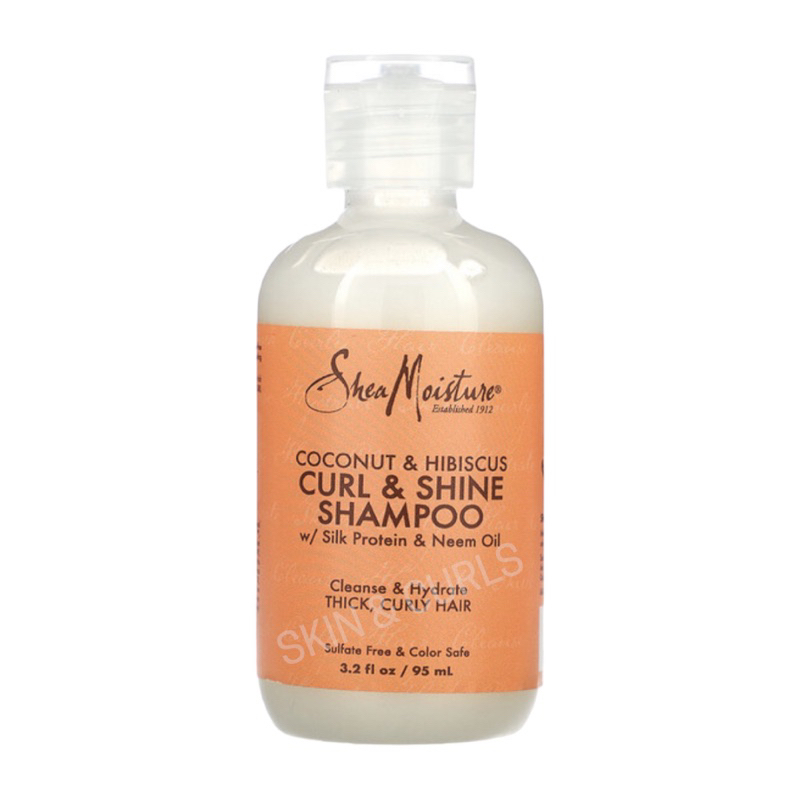 Sheamoisture Coconut And Hibiscus Curl And Shine Shampoo Shea Moisture