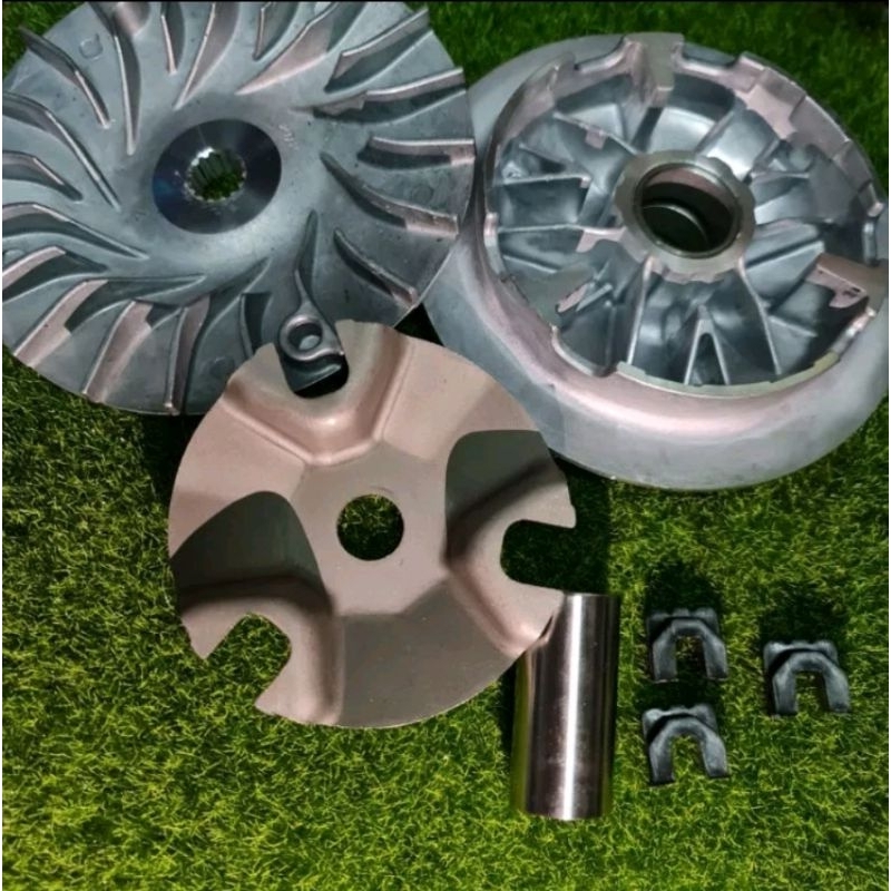 Nmax 155 V1 Racing 13.5 degree pulley and drive face (kalkal pulley ...