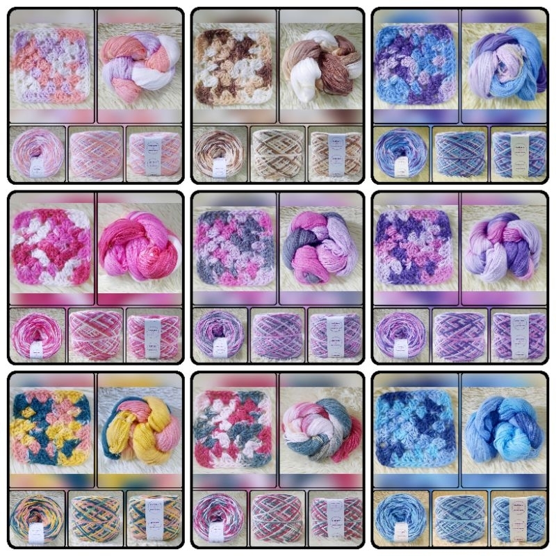 Craft Yarn 300g Customize Color Hand Dyed Cotton and Fine Cotton Yarn ...