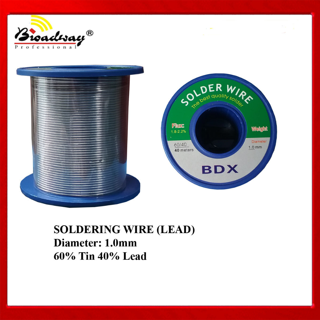 SOLDERING WIRE (LEAD) PER METER | Shopee Philippines