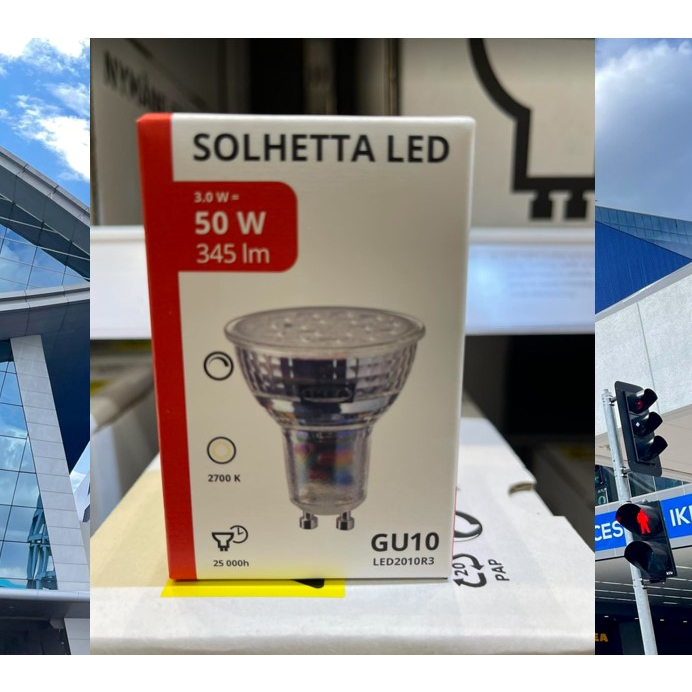 S21 Authentic SOLHETTA LED bulb WARM WHITE GU10 345 lumen 1PIECE ...
