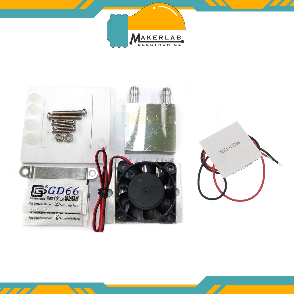 Thermoelectric TEC12706 TEC-12706 Peltier Cooling System Heatsink Kit ...