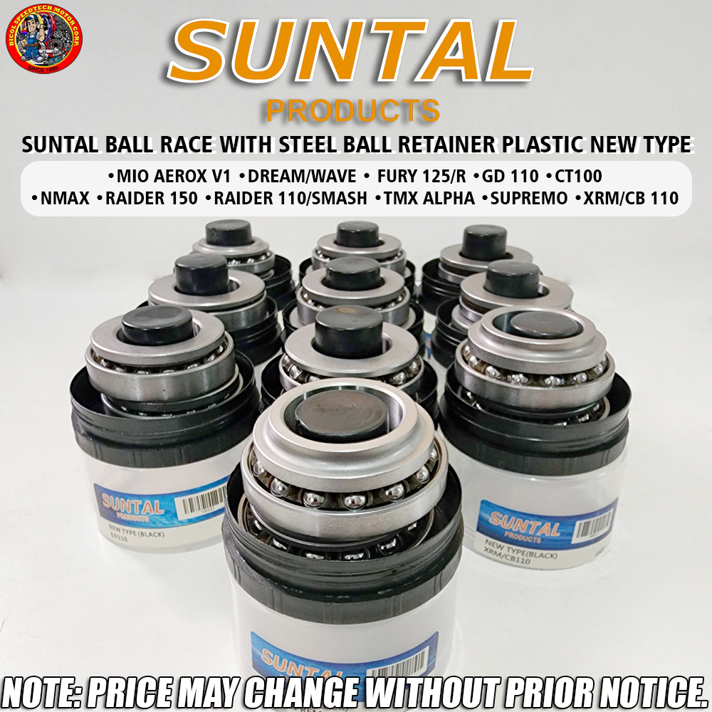SUNTAL BALL RACE WITH STEEL BALL RETAINER PLASTIC NEW TYPE CLICK BEAT ...