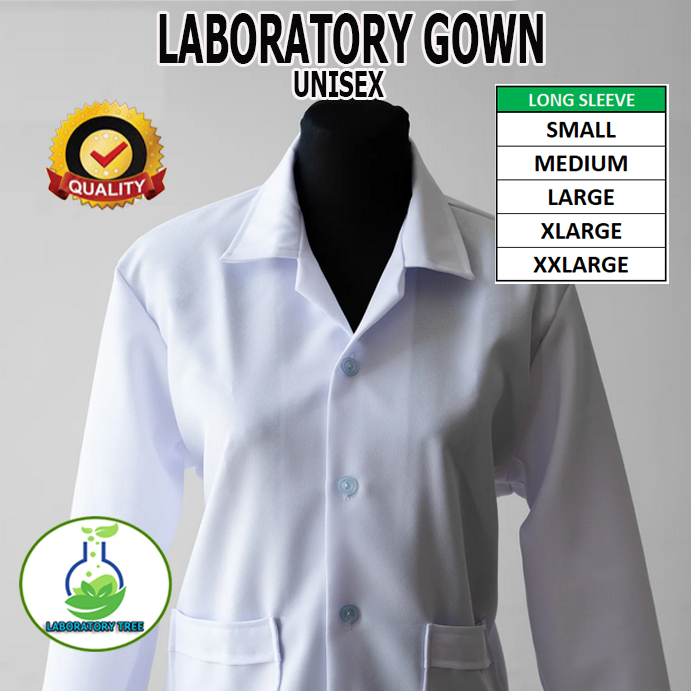 Laboratory Gown ( UNISEX) | Shopee Philippines
