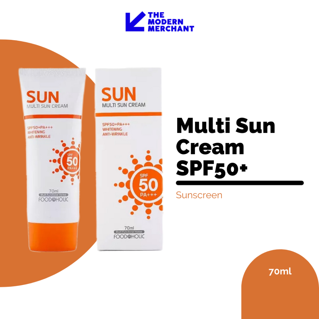 FOODAHOLIC Sunscreen Multi Sun Cream 70ml | Shopee Philippines