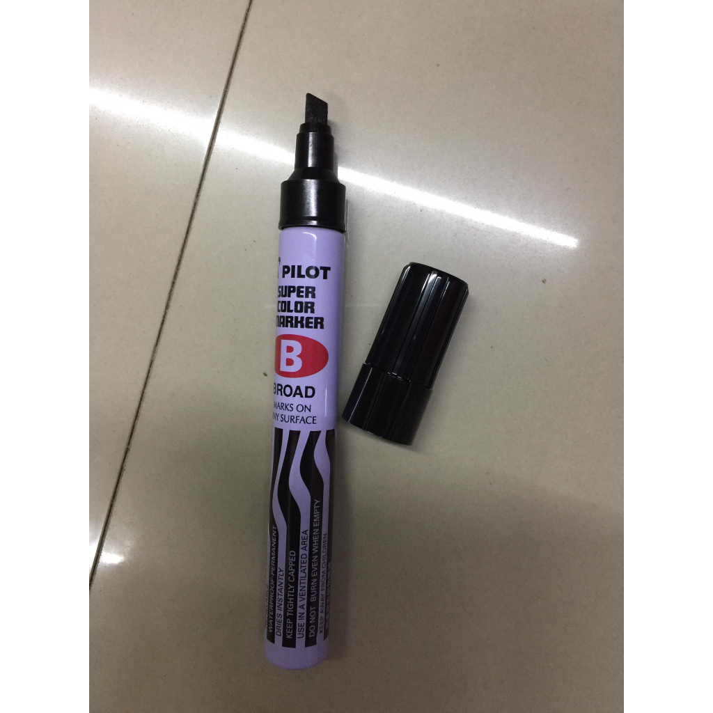 Pilot Marker Black ( Fine and Broad ) | Shopee Philippines