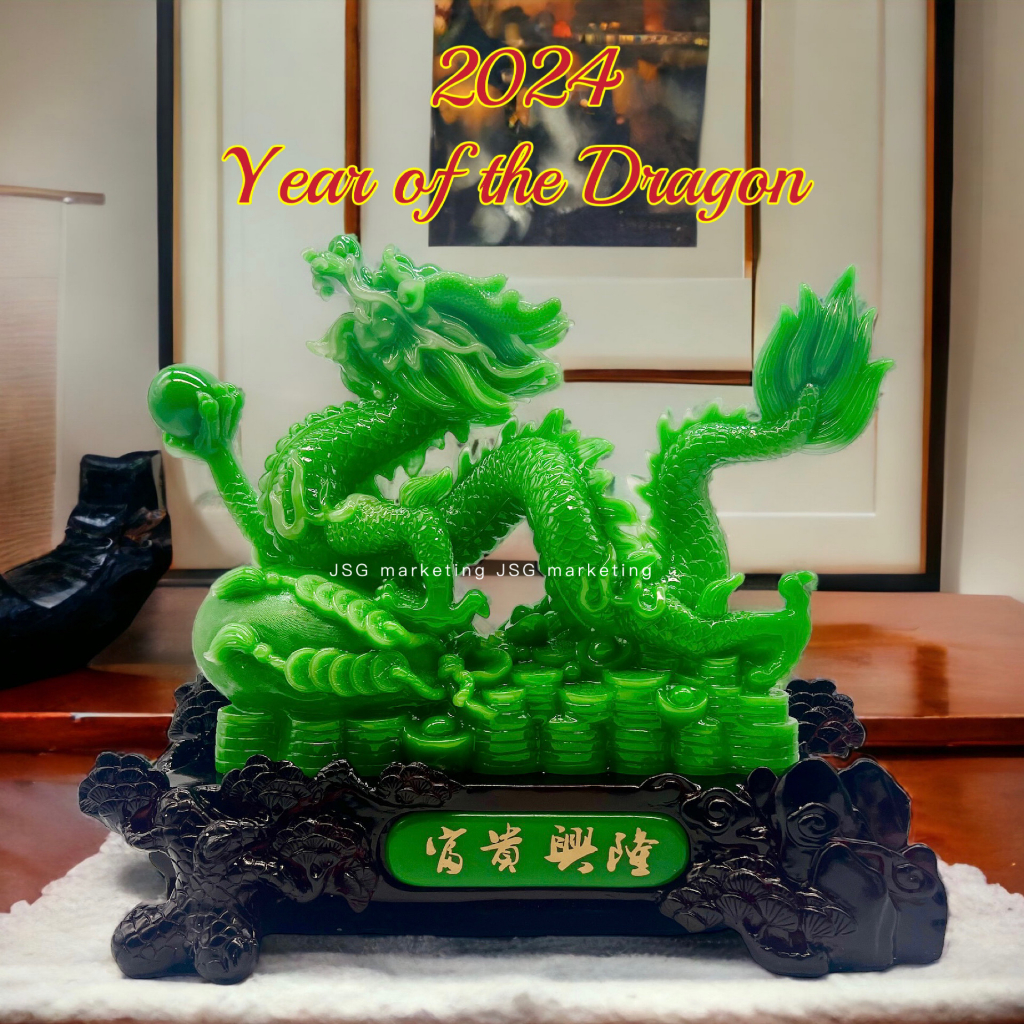 Vjnk.ph 2024 Big Size Dragon Statue Feng Shui Decor Figurines Sculpture ...