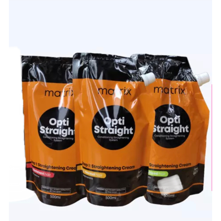 MATRIX OPTI STRAIGHT rebonding #1 only 500ml | Shopee Philippines