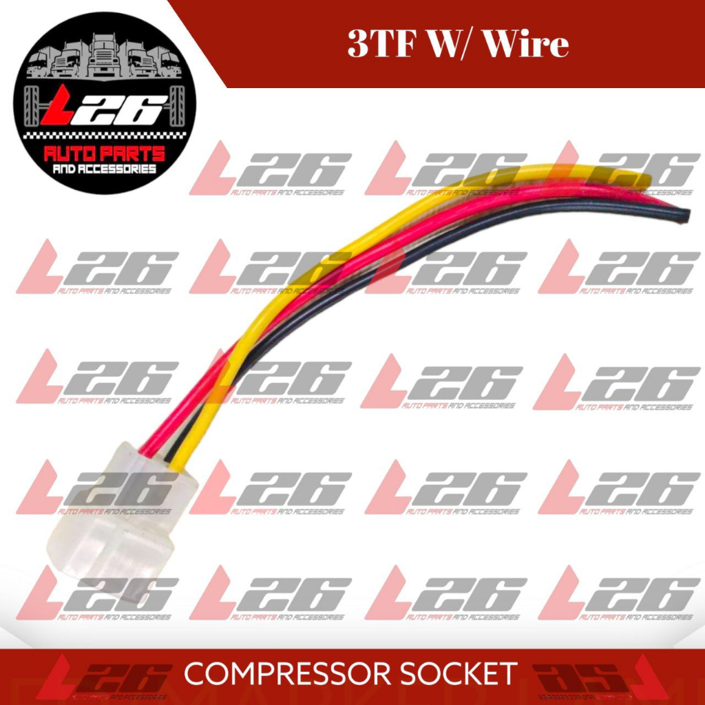 COMPRESSOR SOCKET w/ wire 3TF | Shopee Philippines