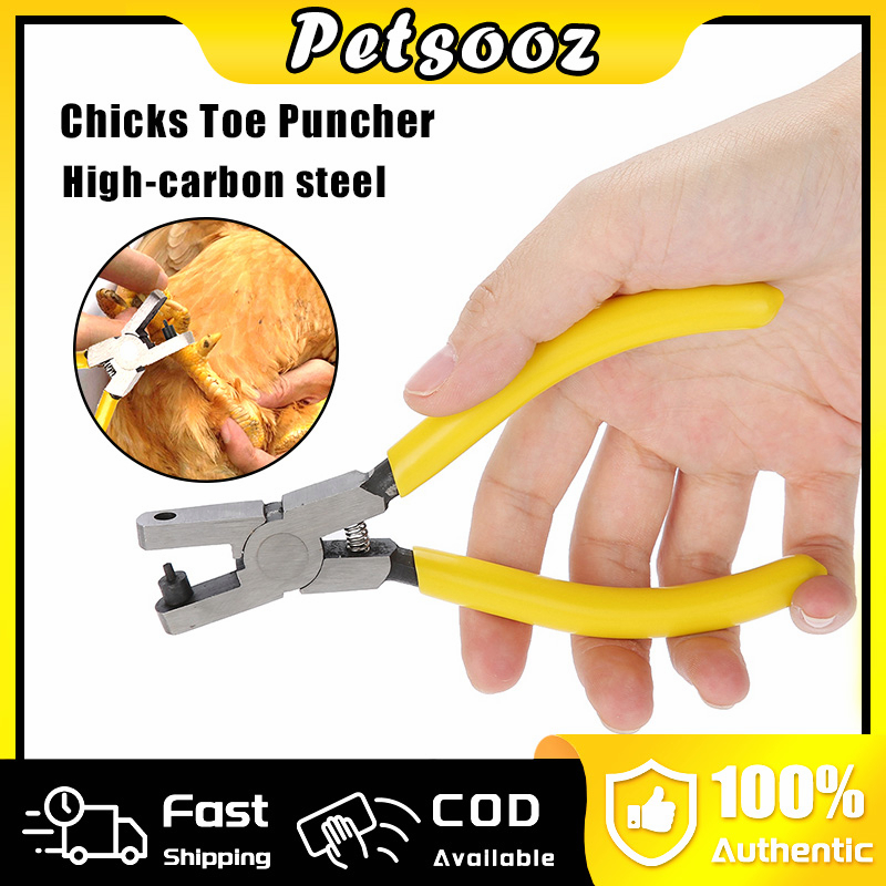 2mm Yellow Chick Toe Puncher Poultry Universal Puncher Chicken Farm ...