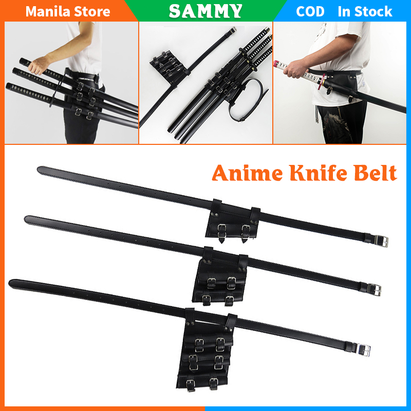Anime Sword Belt PU Accessory Belt Cosplay Costume Matching Props ...