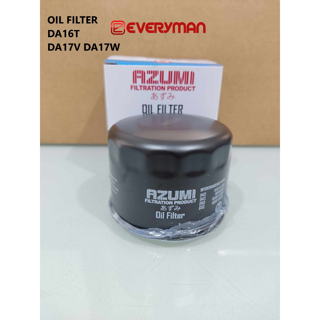 OIL FILTER FOR SUZUKI EVERY DA17 VAN / WAGON SUZUKI CARRY DA16T NISSAN CLIPPER NV100 | Shopee ...