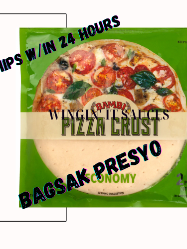 HALAL CERTIFIED!! Bambi PIZZA CRUST - ECONOMY 10 inches - 300 grams / 2 ...