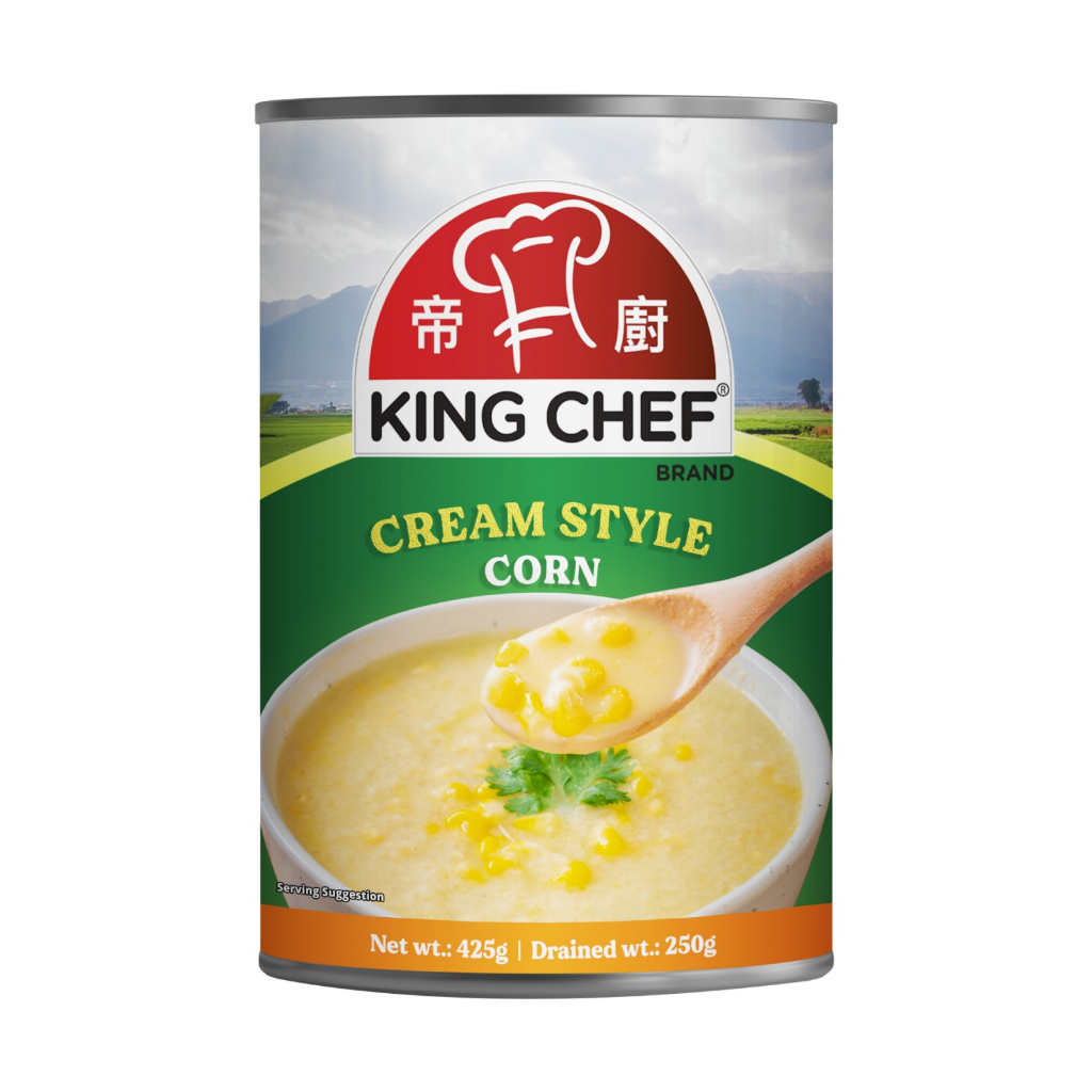King Chef Canned Cream Style Corn 425G | Shopee Philippines