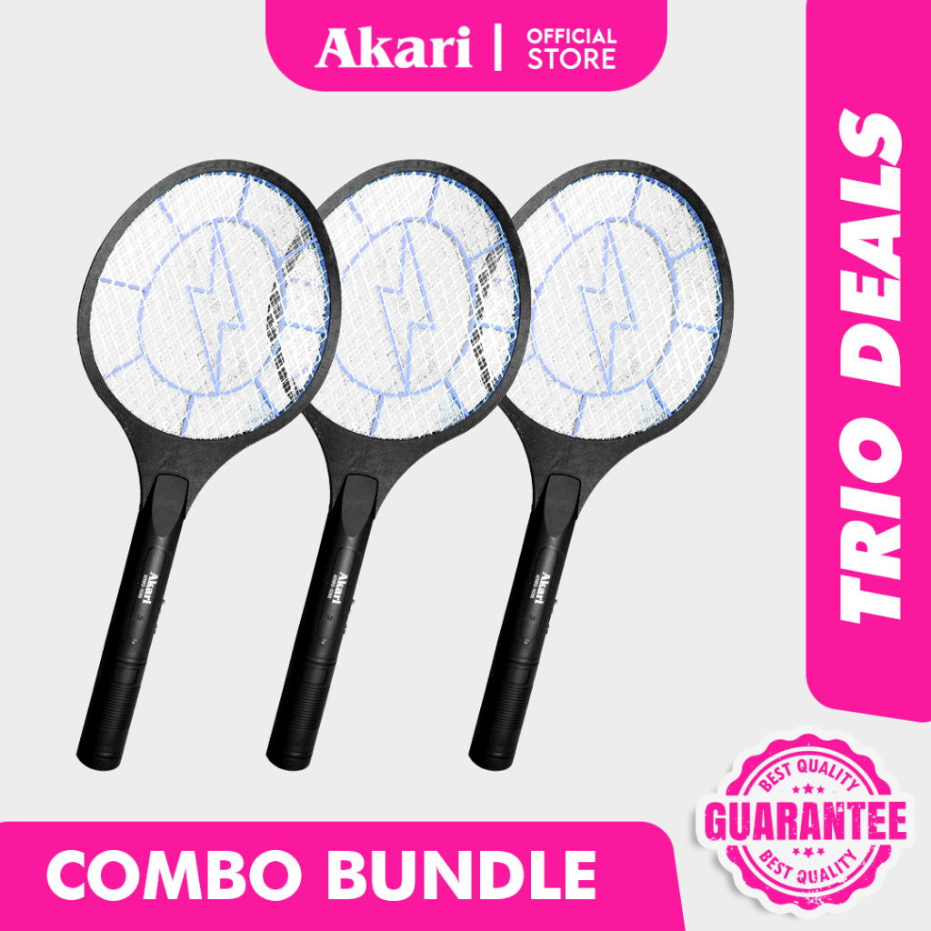 Akari AEMKS-K006 Electric Mosquito Swatter (3PCS) | Shopee Philippines