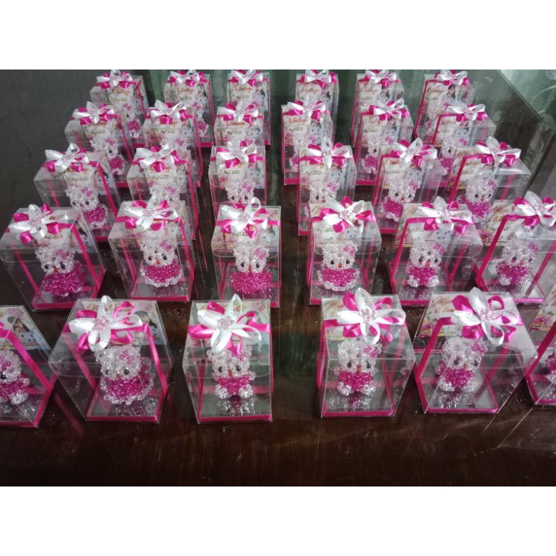 20 boxes hello kitty and vase souvenirs for birthdays and Christening ...