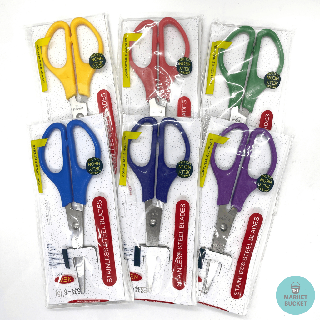 Joy Scissors 6" (Random Color) | Shopee Philippines