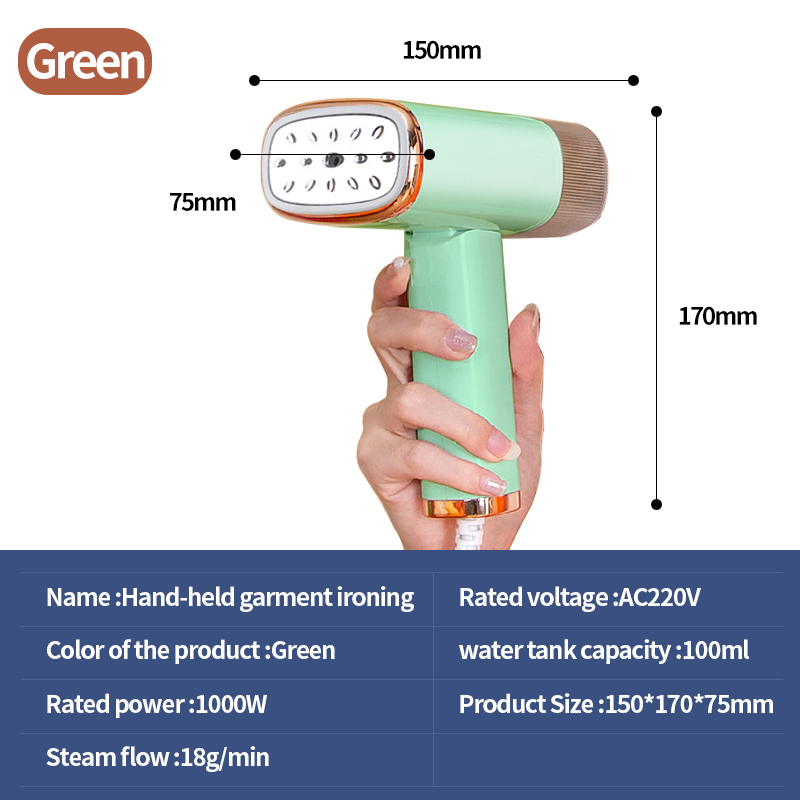 Kaisa Villa Steam Iron Handheld Garment Steamer Travel Steamer Iron for ...