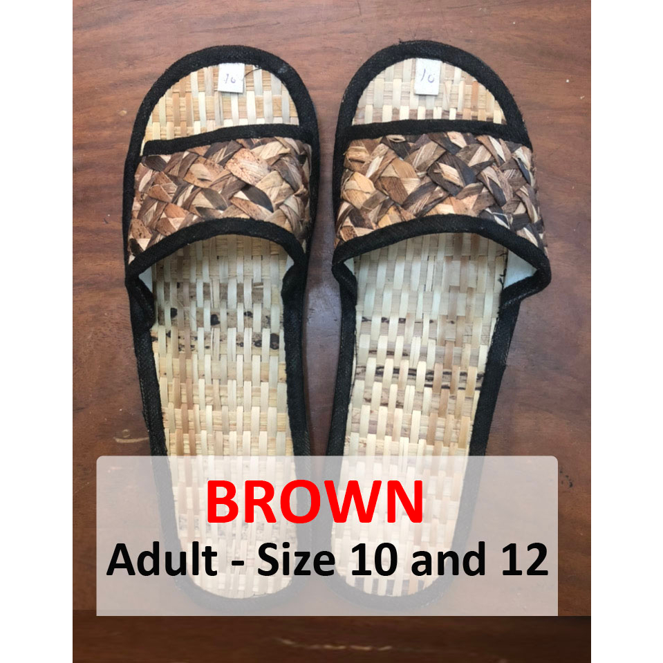 Abaca House Slippers (Random Color) | Shopee Philippines