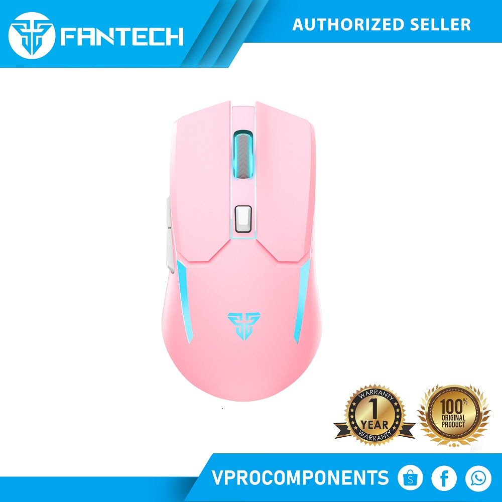 Fantech Wireless Gaming Mouse 2.4GHZ with RGB Lighting Effect Venom II ...