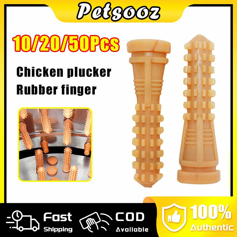 10/20/50Pcs Chicken plucker rubber finger for Chicken dresser plucker ...