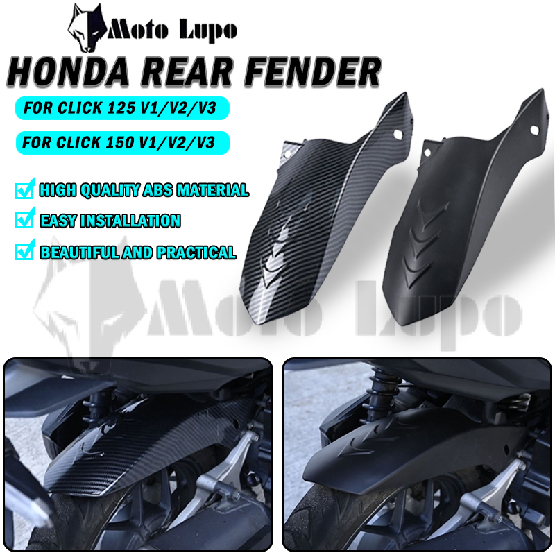 Motorcycle Rear Tire Hugger Rear Fender For HONDA CLICK 125/150i V1/V2 ...
