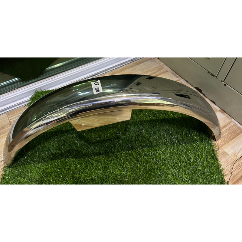 CT100 FRONT FENDER STAINLESS | Shopee Philippines