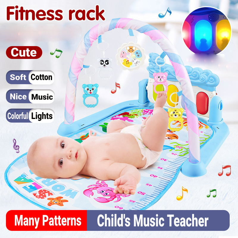 Crawling Mat Playmat Crawling Game Pad Toys Mat for Baby and Toddler ...