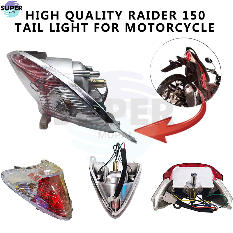 Suzuki Raider 150 Tail Light Motorcycle Tail Lamp Assy Brake Light ...