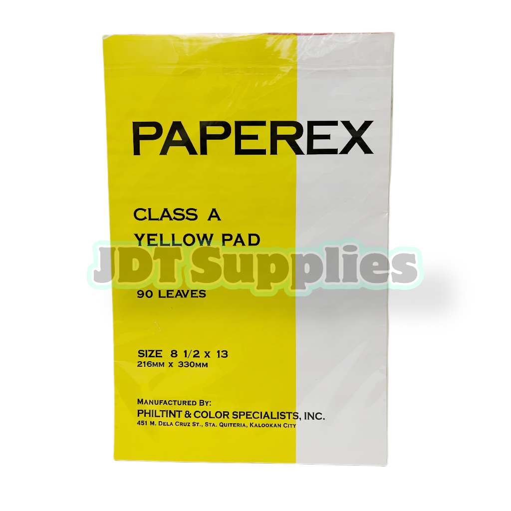 Paperex Yellow Pad [90 Leaves] | Shopee Philippines