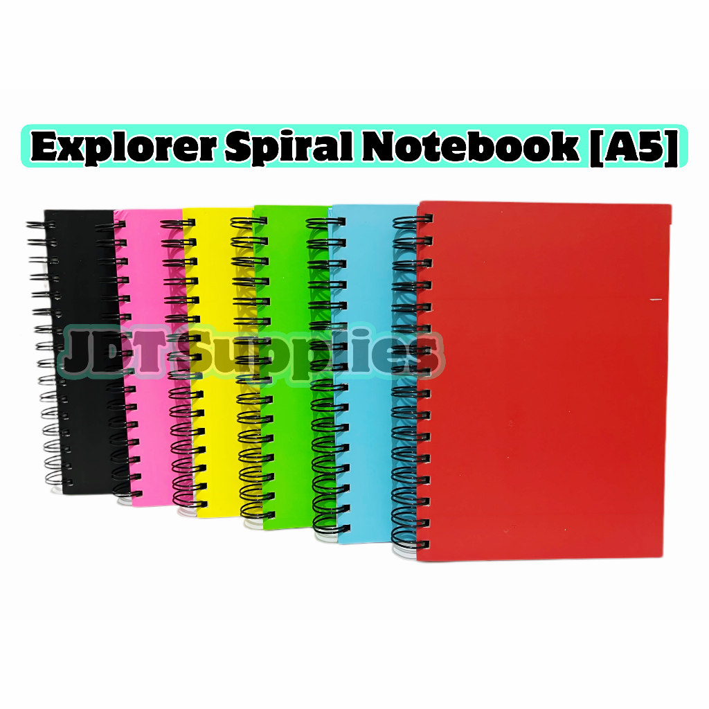 Explorer Spiral Notebook [A5] [150 Sheets] | Shopee Philippines