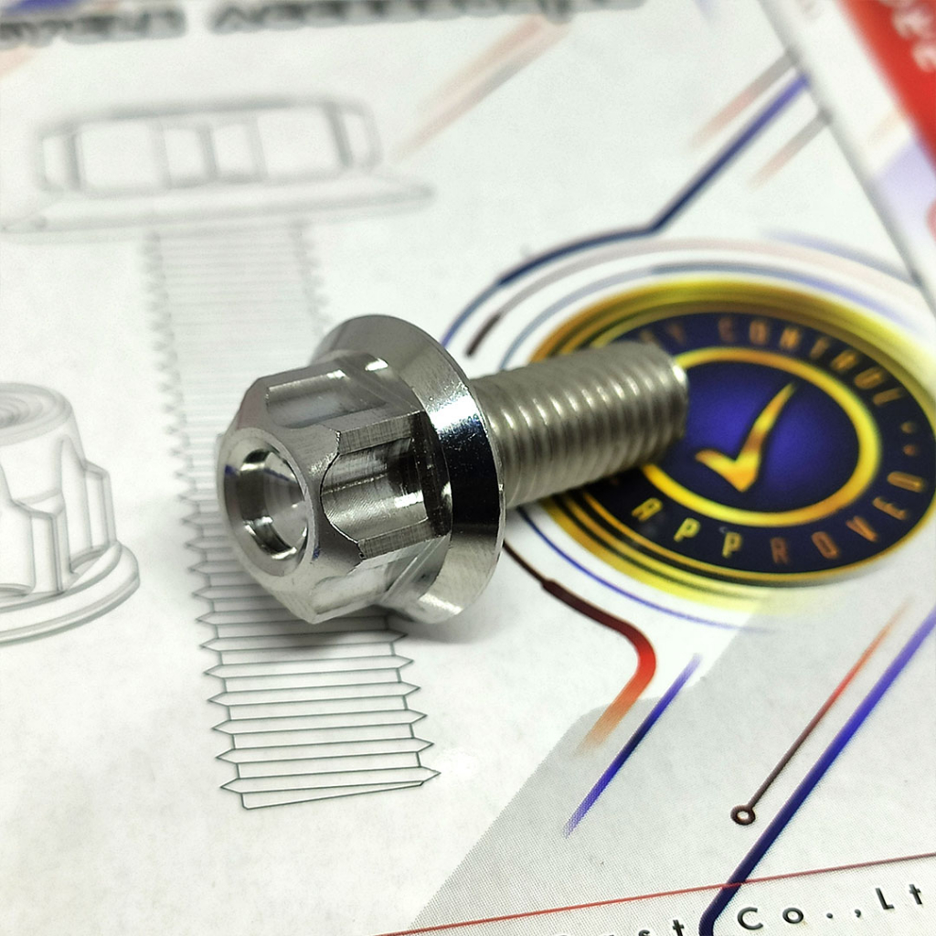 SC SIAM STAINLESS CNC BOLT 8MM THREAD / 12MM SOCKET / THAI BOLTS ...