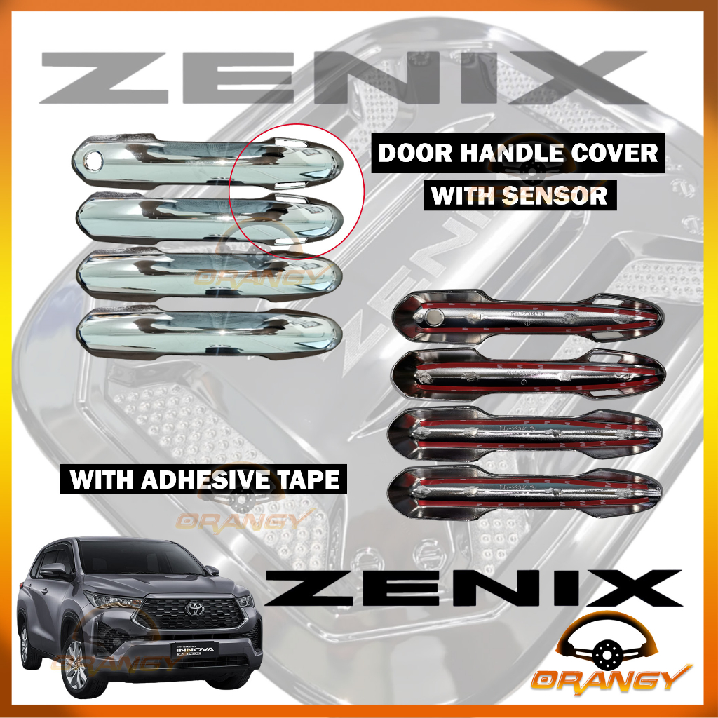 Toyota Innova ZENIX 2023 to 2025 Door Handle Cover CHROME ( car ...