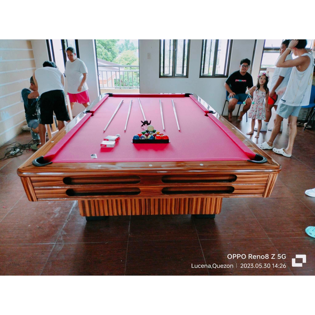 DUCCO STANDARD BILLIARD TABLE | REFURBISHED | COMPLETE ACCESSORIES ...