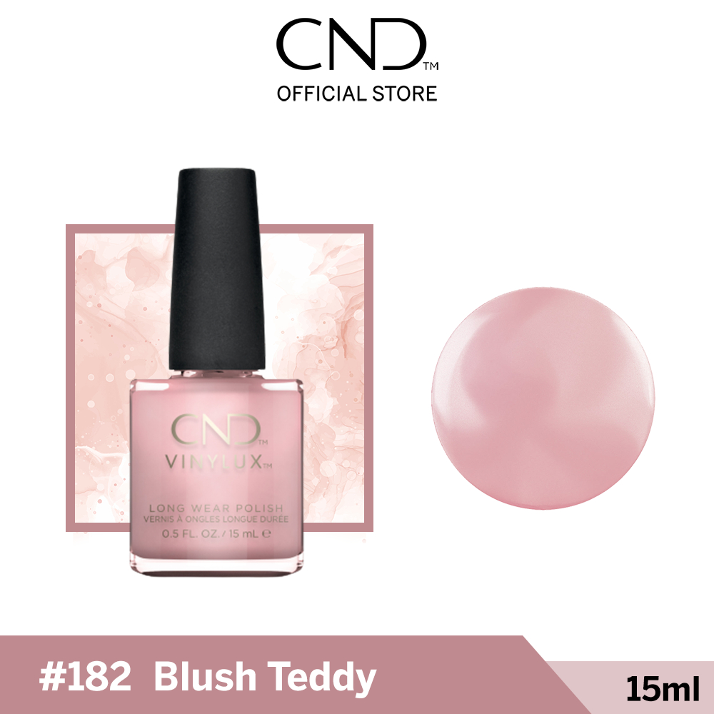 CND Vinylux Blush Teddy No 182 Long Wear Polish 15ml | Shopee Philippines