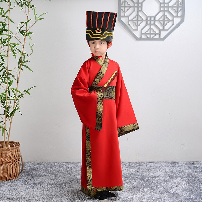 United Nations China Boy Costume for Kids UN Cosplay for Boys ...
