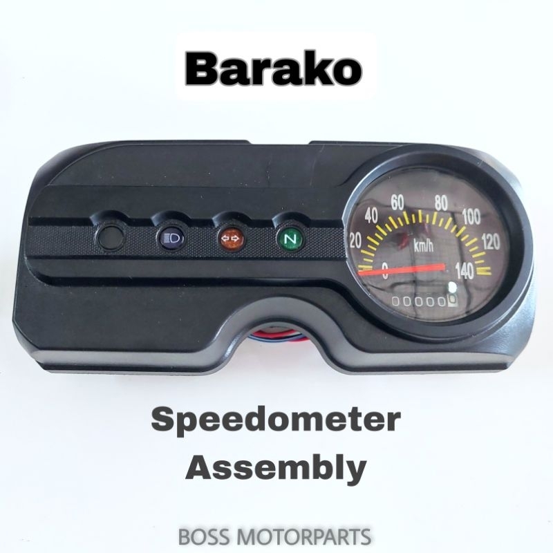 MOTORCYCLE SPEEDOMETER ASSEMBLY FOR BARAKO / TMX | Shopee Philippines