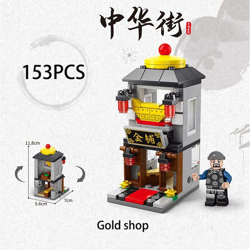 [COD] City House 3D Model Building Blocks Toys With Minifigures Puzzle ...