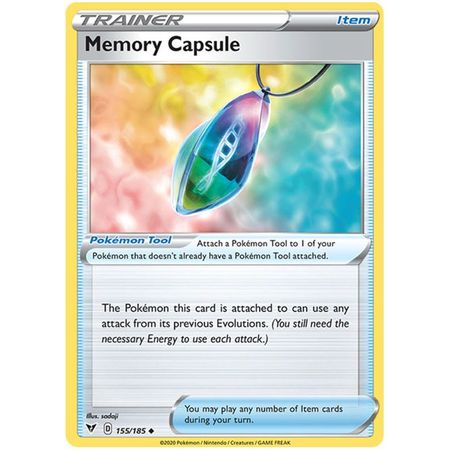 Memory Capsule | Uncommon | Pokemon TCG | Shopee Philippines