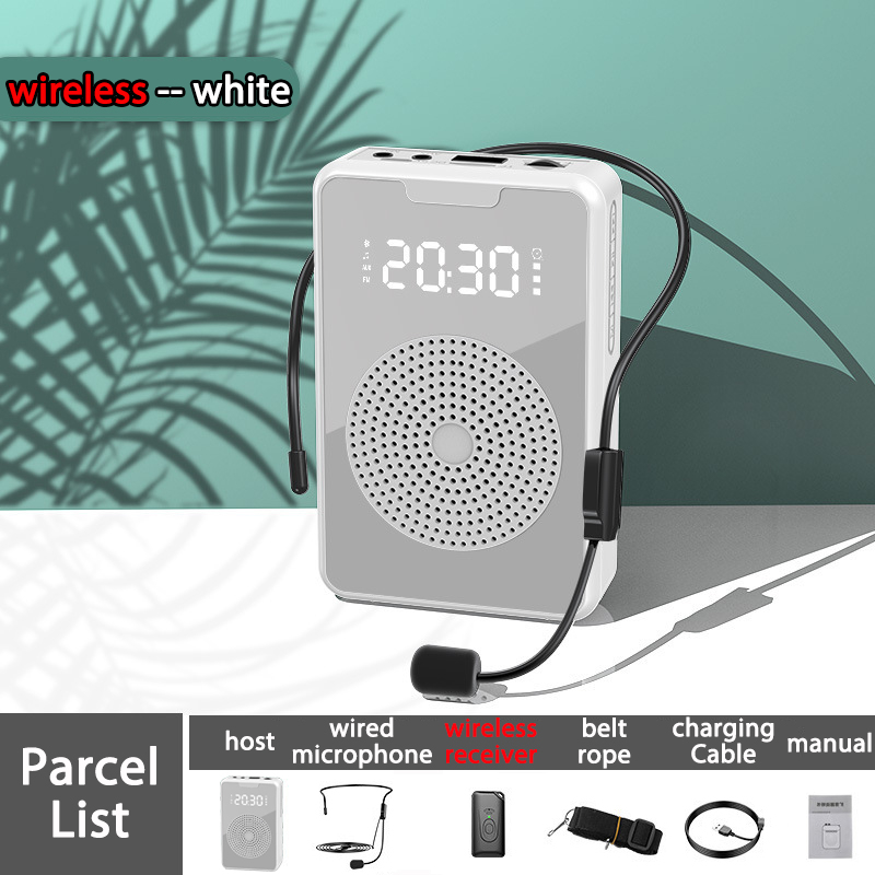 Microphone Teacher 4500mah Wireless Voice Small Mic Super Clear Sound ...
