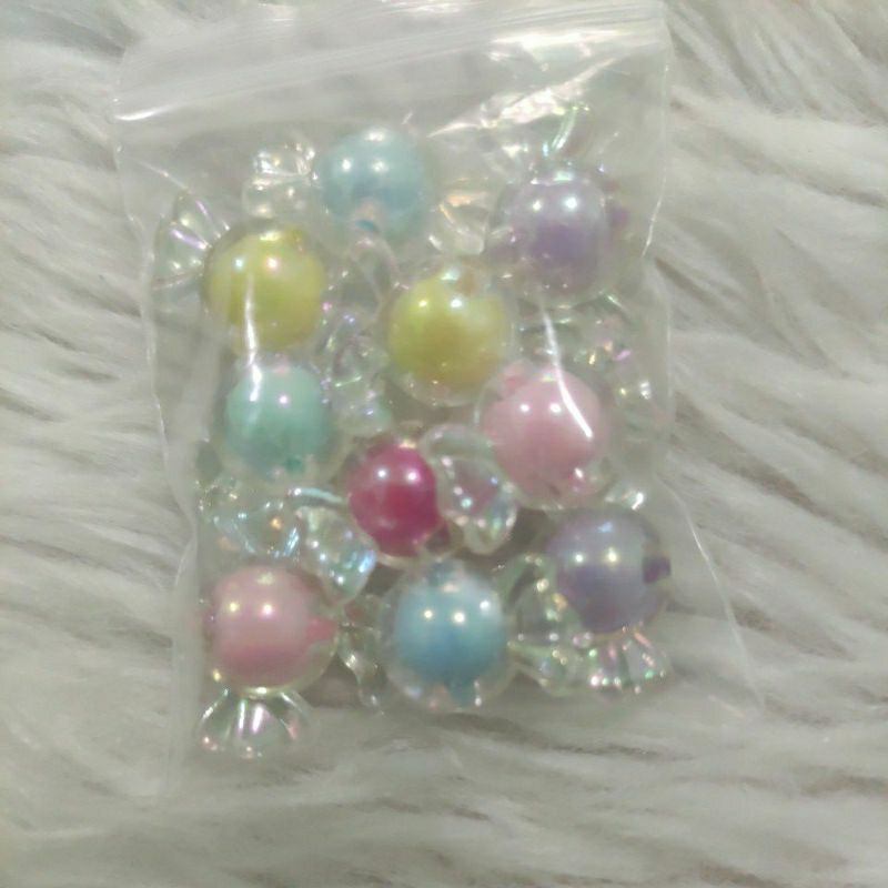 10 PCS 21.MM CANDY SAGO BEADS | Shopee Philippines