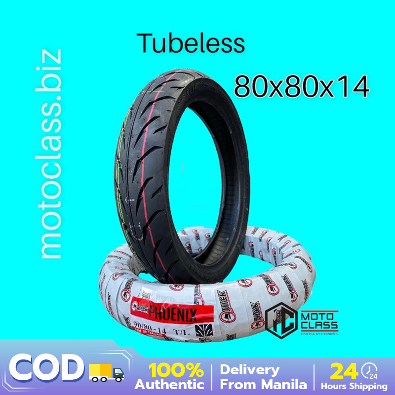 QUICK TIRE TUBELESS WITH OR W/o PITO SEALANT ALL SIZE | Shopee Philippines