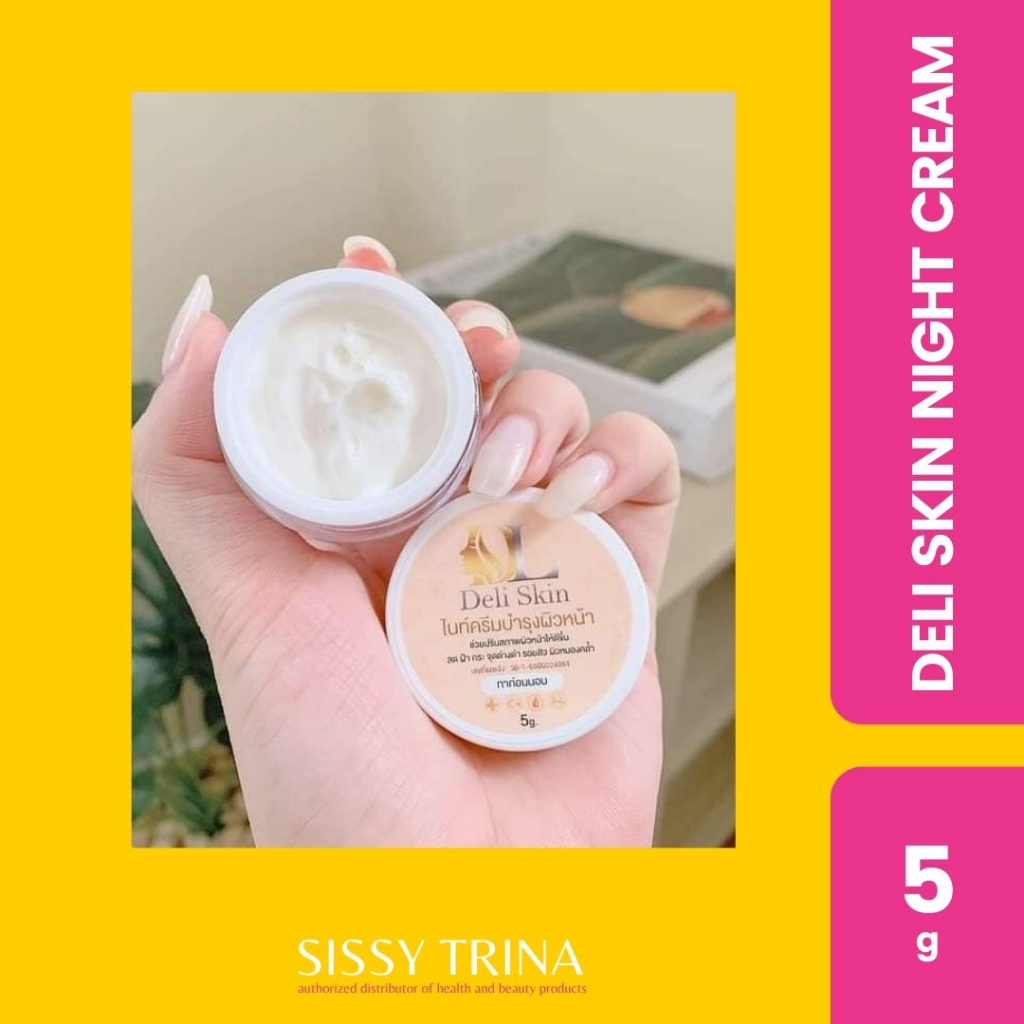 Deli Skin Night Cream | Shopee Philippines