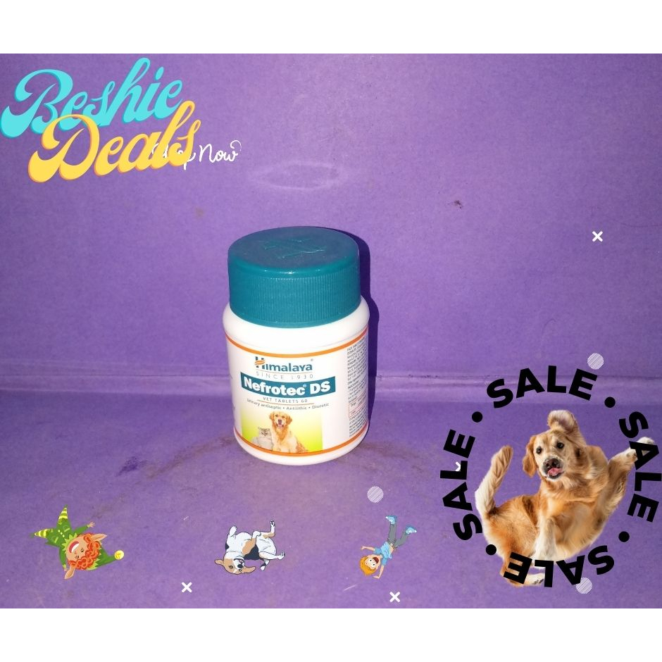 Himalaya Nefrotec DS for dogs and cats (60 tablets) | Shopee Philippines