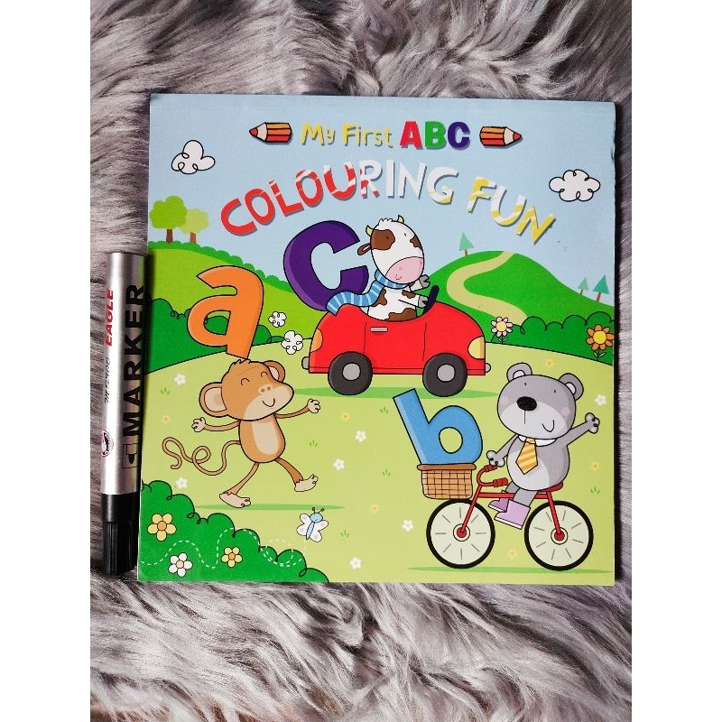 Colouring Book | My First ABC Colouring Fun | Shopee Philippines
